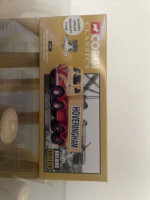 CORGI CLASSICS 14401 Foden S21 Open Tipper Hoveringham BRAND NEW IN BOX ...
