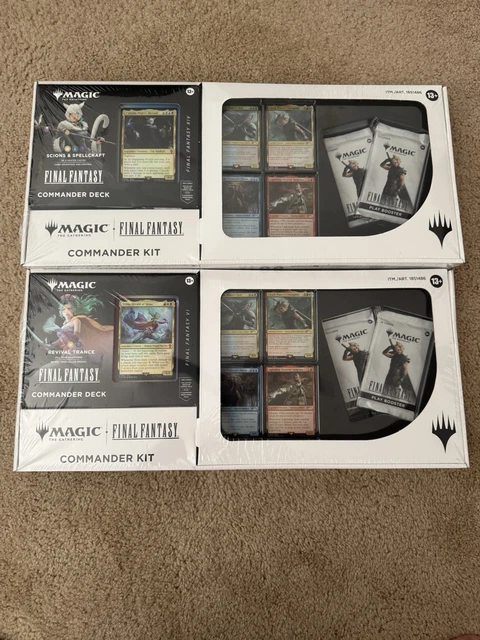 MAGIC THE GATHERING FINAL FANTASY Commander Kit - LIMIT BREAK - COSTCO ...