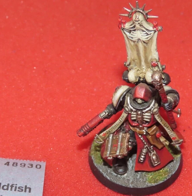 BLACK TEMPLARS PRIMARIS Chaplain Painted WH40K GW Games Workshop ...