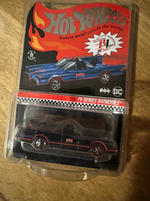 HOT WHEELS RLC TV SERIES BATMOBILE - BATMAN - Hot Wheels Red Line Club ...