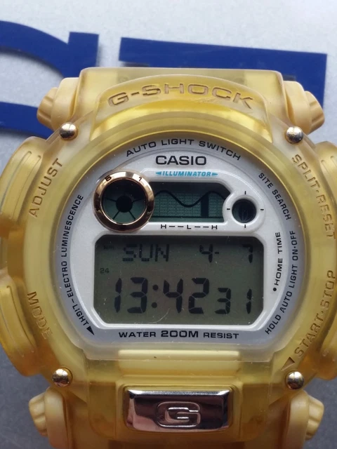 VINTAGE CASIO DW-9000K. G-Shock. Module 2012. ICERC. New Battery. £20.00 - PicClick UK