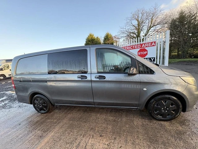 70 PLATE MERCEDES-BENZ Vito 114 Progressive Grey 2.2 Cdi Crew Cab Euro ...