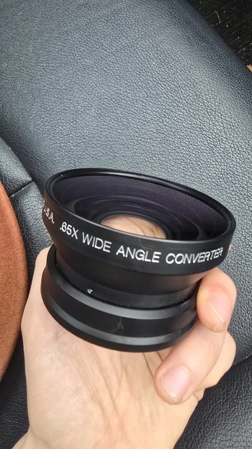 WIDE ANGLE CONVERTER X85 Camera Adapter - Century Precision Optics £1. ...