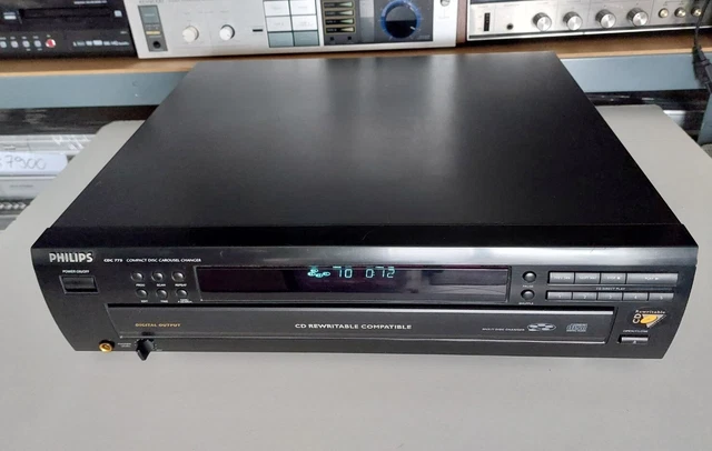 PHILIPS CDC775 COMPACT Disc Changer Lecteur 5 CD sans télécommande ...