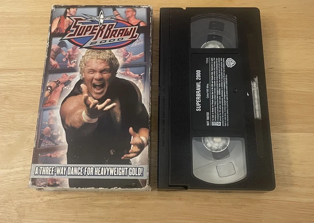WCW SUPERBRAWL 2000 VHS Sid Vicious Jeff Jarrett Hulk Hogan Lex Luger ...