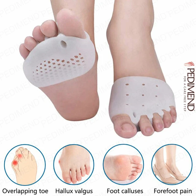MORTONS NEUROMA PAIN Relief Feet Cushion Metatarsal Gel Foot Pads Toe ...