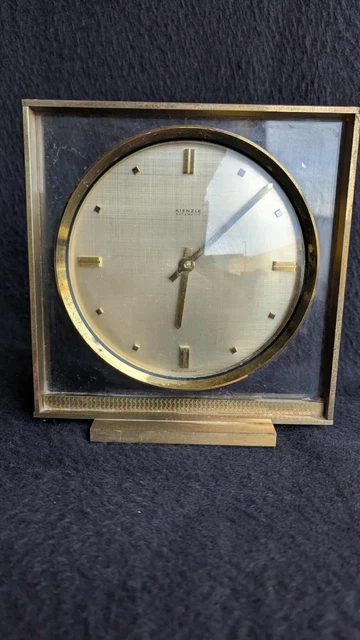 KIENZLE AUTOMATIC TISCHUHR Kaminuhr Messing EUR 19,99 - PicClick DE