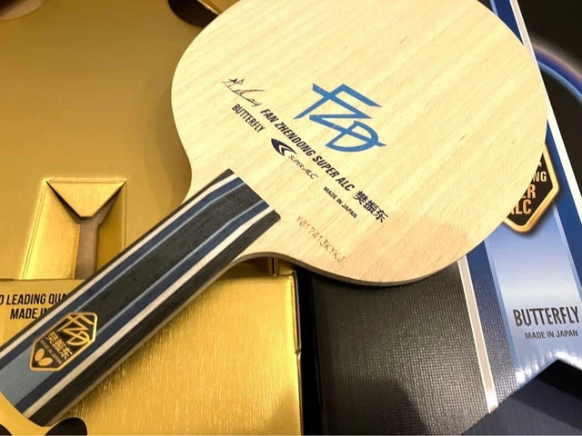 BUTTERFLY FAN ZHENDONG Super ALC Table Tennis Racket 86g Excellent ...