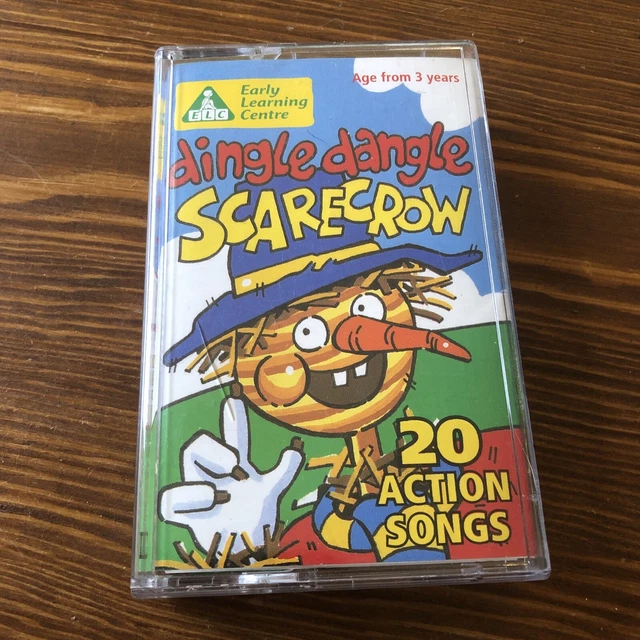 DINGLE DANGLE SCARECROW 20 Action Songs Cassette Tape Early Learning ...