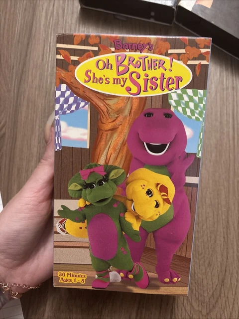 OH BROTHER! SHE’S My Sister Barney VHS - 1998 Baby Bob & BJ £9.68 ...