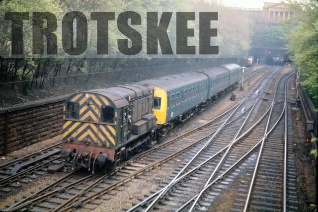 35MM SLIDE BR British Railways Diesel Loco Class 08 D3931 Haymarket ...