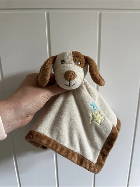 TESCO WITH LOVE My First Puppy Dog Comforter Blankie Cream & Brown ...