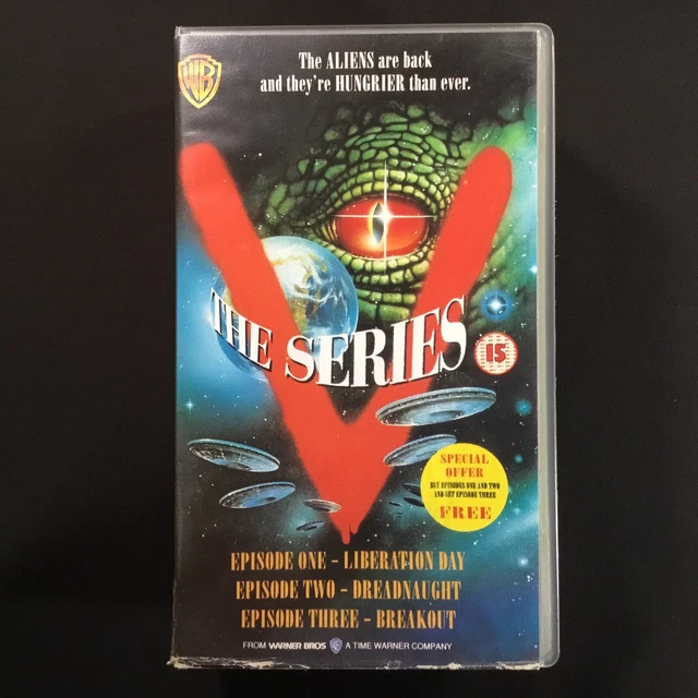 V, THE SERIES VHS Video Tapes, Episode 1-3, 1985 £7.50 - PicClick UK