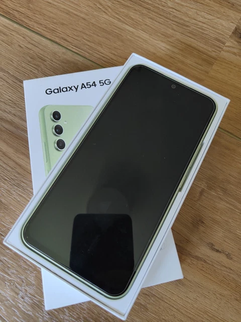 ORIGINALE SAMSUNG GALAXY A54 5G 128 GB A546B/DS Awesome Lime come nuovo ...