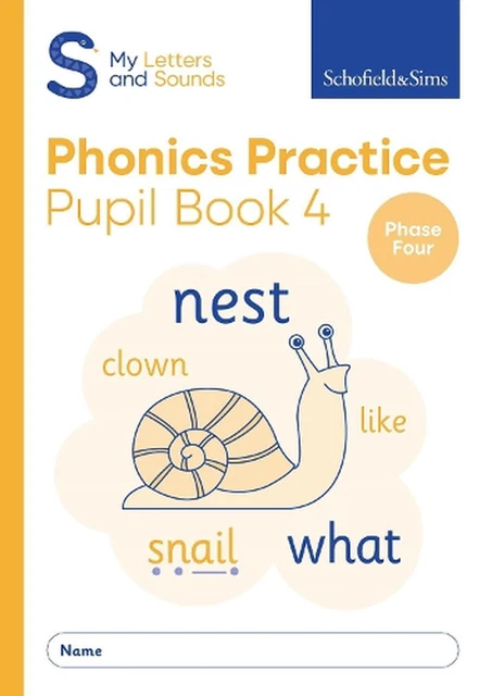 MY LETTERS AND Sounds Phonics Practice Pupil Book 4 by Schofield & Sims ...