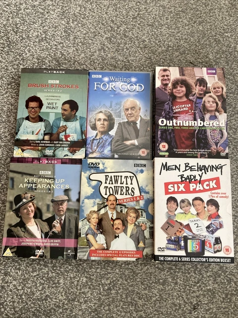 LARGE UK COMEDY DVD Series Box-Set Bundle: Outnumbered , Fawlty Towers ...