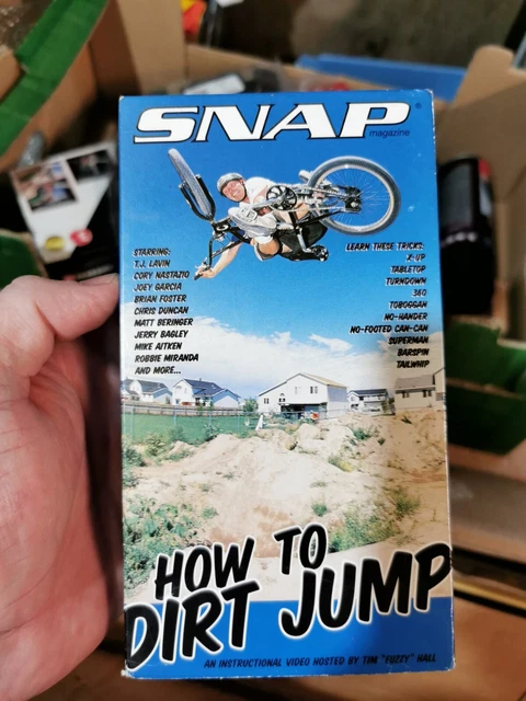 SNAP BMX VIDEO / VHS - HOW TO JUMP 1999 Mid school bmx nowhere fast £15 ...
