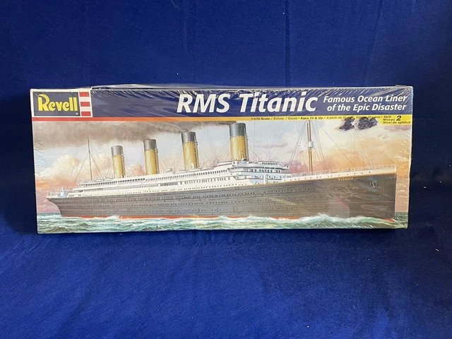 REVELL RMS TITANIC Ocean Liner 1:570 Scale Model Ship Kit NEW - Sealed ...