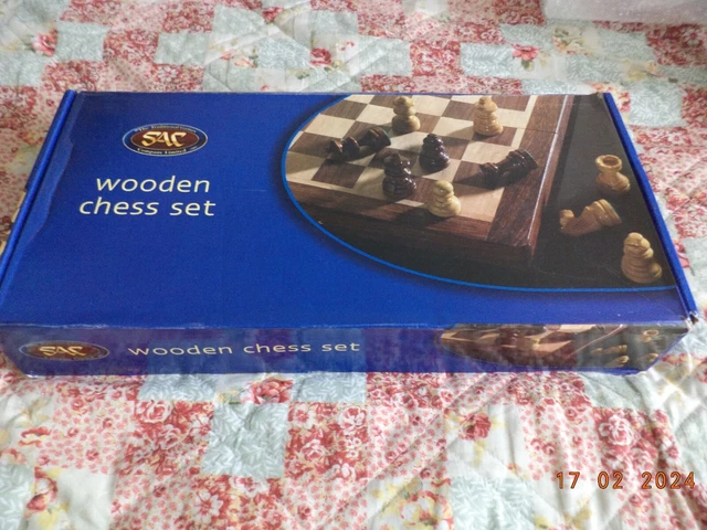 SAC STUDIO ANNE Carlton wooden chess set £63.08 - PicClick UK