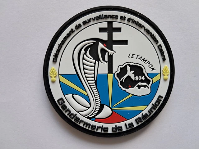 ANCIEN ECUSSON DSI Cobra Le Tampon - Obsolete EUR 11,00 - PicClick FR