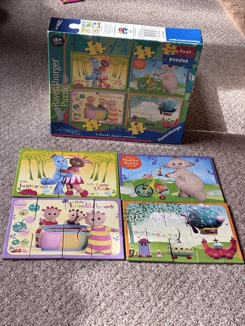 RAVENSBURGER IN THE Night Garden My First Puzzles 2 3 4 5 Pieces Jigsaw ...