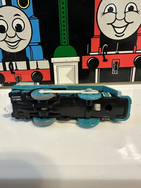 THOMAS TRACKMASTER TRAIN Motorized Connor & Passenger Coach Train Cars ...