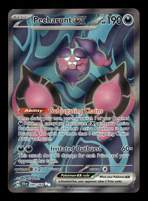 PECHARUNT EX 085/064 Shrouded Fable - Pokemon $9.00 - PicClick AU