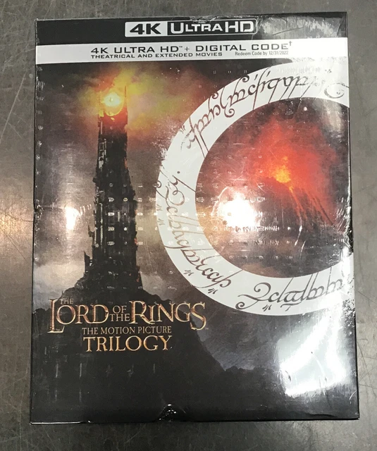 Lord Of The Rings Motion Picture Trilogy Extended And Theatrical 4k