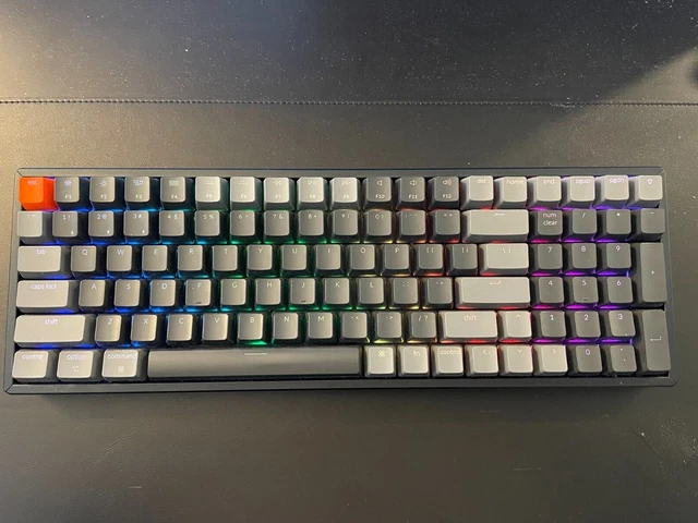 KEYCHRON K4 RGB Hot Swappable Mechanical Keyboard, 96% Layout Bluetooth ...