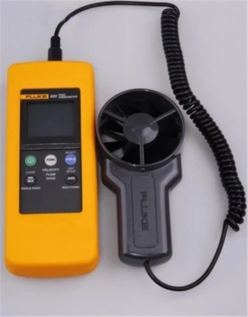 NEW FLUKE 925 Impeller Anemometer Wind Speed Air Flow Velocity ...