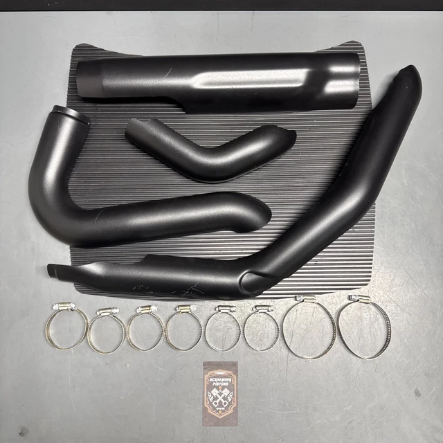 2017-2023 HARLEY TOURING M8 Electra Road Street Glide Black Exhaust ...