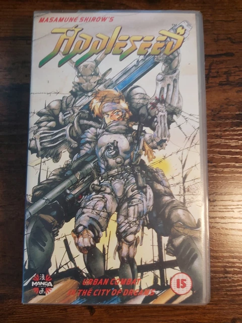 APPLESEED VHS, CYBERPUNK anime OVA movie Gainax £10.78 - PicClick UK