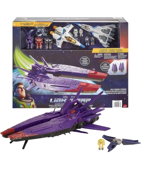 DISNEY PIXAR'S LIGHTYEAR: Zurg Mothership Battle Pack - Set 12 pezzi ...