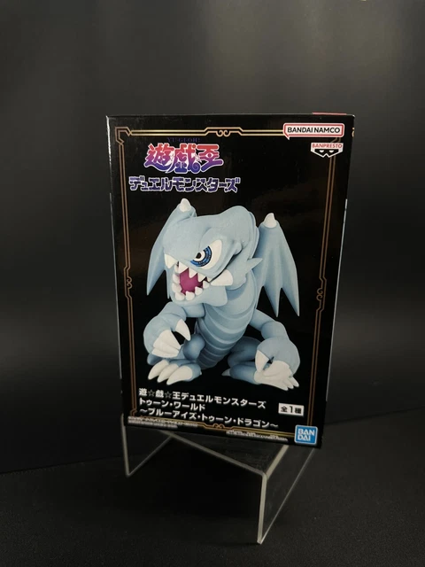 YU-GI-OH | DUEL Monsters Toon World Blue Eyes White Dragon Figure ...