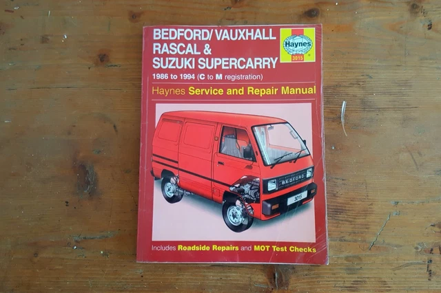BEDFORD RASCAL - Suzuki Carry Haynes Manual £12.00 - PicClick UK