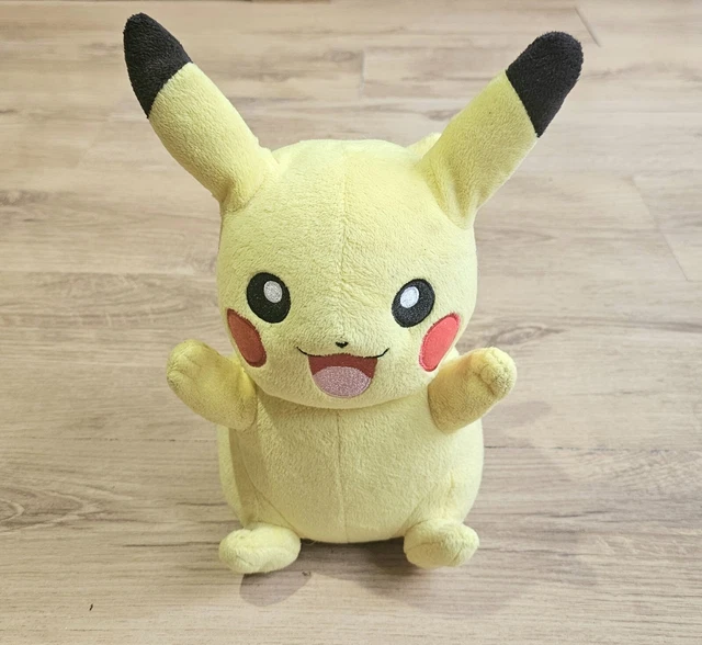 POKEMON PIKACHU TALKING Plush Light Up Soft Stuffed Toy 28cm TOMY 2017 ...