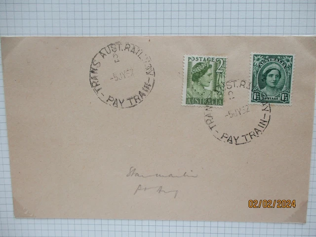 AUSTRALIAN STAMPS: RARE Covers - seldom seen - FREE POST!! (t1392) $2. ...