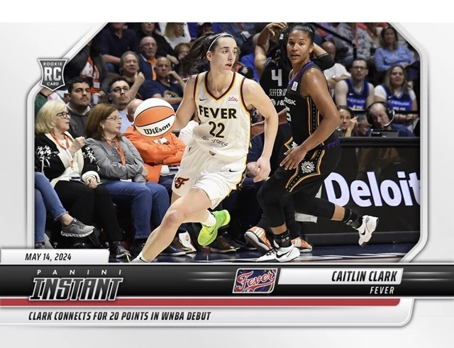 2024 Panini Instant Wnba Caitlin Clark Hot Rookie Debut Indiana Fever 10 Rc 🔥 579 Picclick Ca