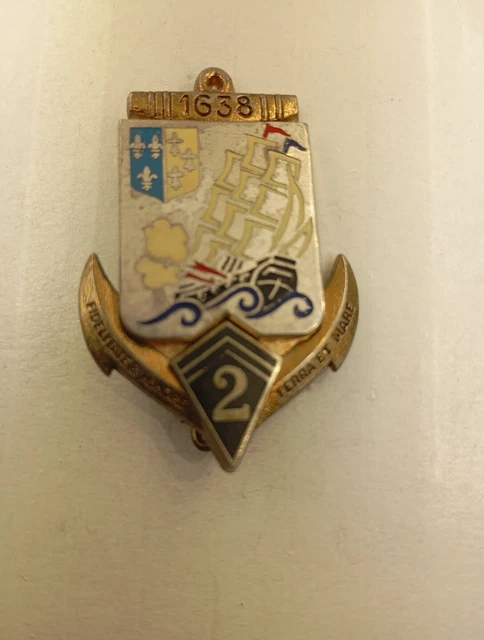 INSIGNE 2° RIC Régiment Infanterie Coloniale EUR 3,00 - PicClick FR