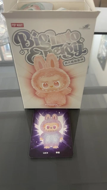 SINGLE POPMART LABUBU Big Into Energy Series Luck EUR 45,00 - PicClick FR