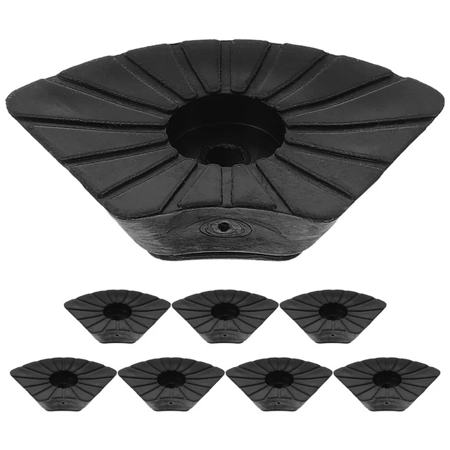 8 PCS TREKKING Pole Foot Cover Ends for Walking Sticks Support Cane ...