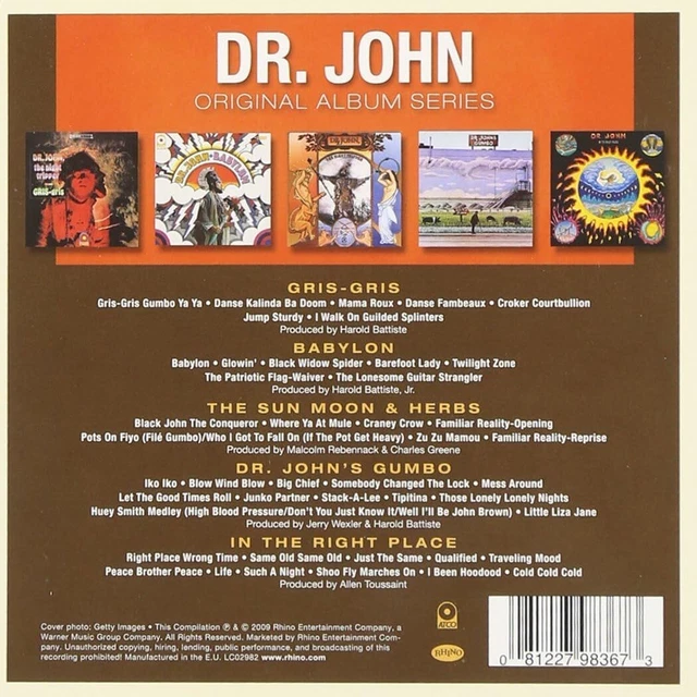 DR. JOHN ORIGINAL Album Series (CD) Box Set EUR 23,86 - PicClick FR