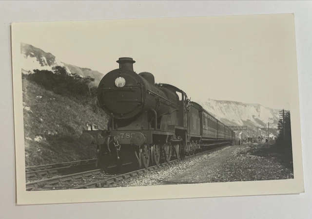 RAILWAY LOCOMOTIVE PHOTOGRAPH - Southern 783 Folkestone The Warren ...