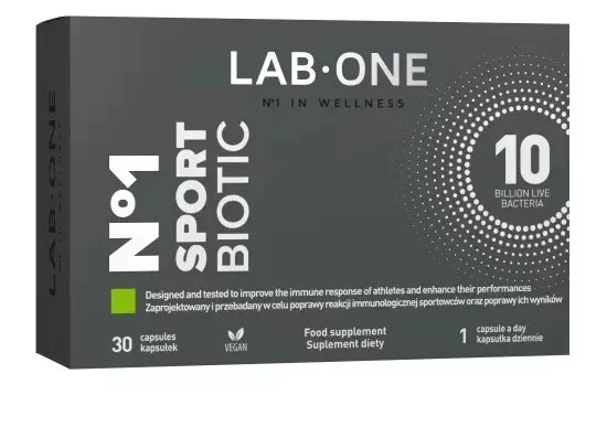 SPORTBIOTIC LAB ONE DIETARY SUPPLEMENTS 30 capsules SHORT DATE READ ...