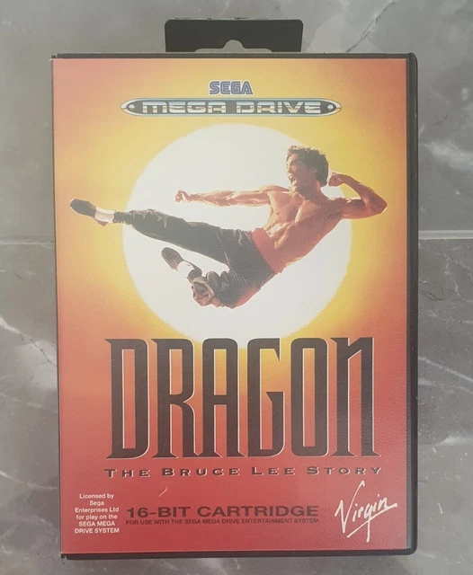 SEGA MEGA DRIVE - Dragon, The Bruce Lee Story Complete, Owned Since New ...