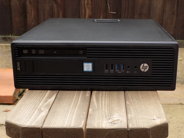 WINDOWS 11 PRO I7 6700 6th GEN HP Z240 SFF 8GB DDR4RAM 256GB NVME 240GB ...