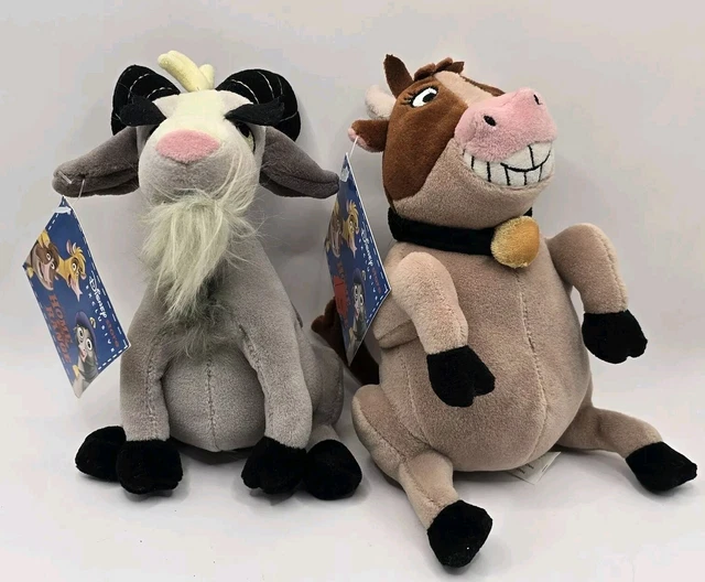 DISNEY STORE HOME On The Range - Maggie The Cow - Jeb Goat - BNWT Plush ...