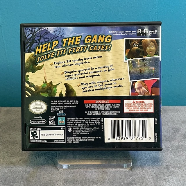 NINTENDO DS SCOOBY-DOO First Frights Tested and Working CIB Game £8.87 ...