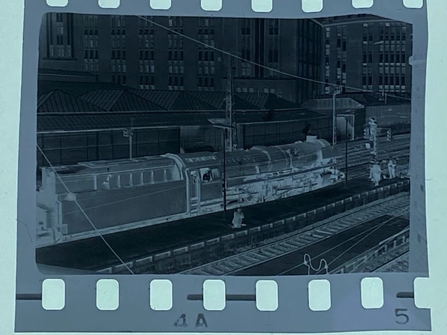 STEAM LOCOMOTIVE LOCO British Rail Railway Negative Ref 3K-19 £4.99 ...