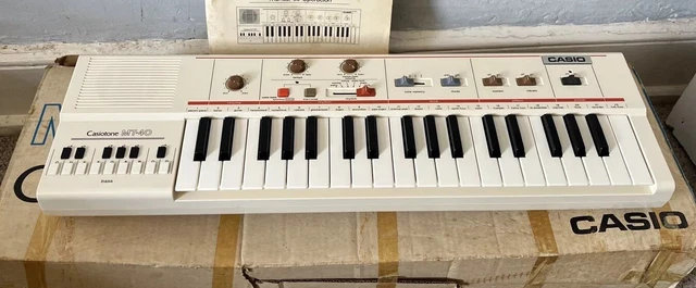 TECLADO CASIOTONE MT-40 Vintage Casio Años 80 Sintetizador COMO NUEVO ...